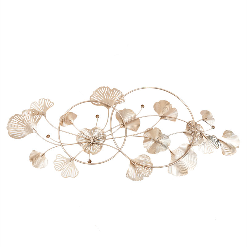 House of Hampton® Ciara Metal Floral And Botanical Wall Decor | Wayfair