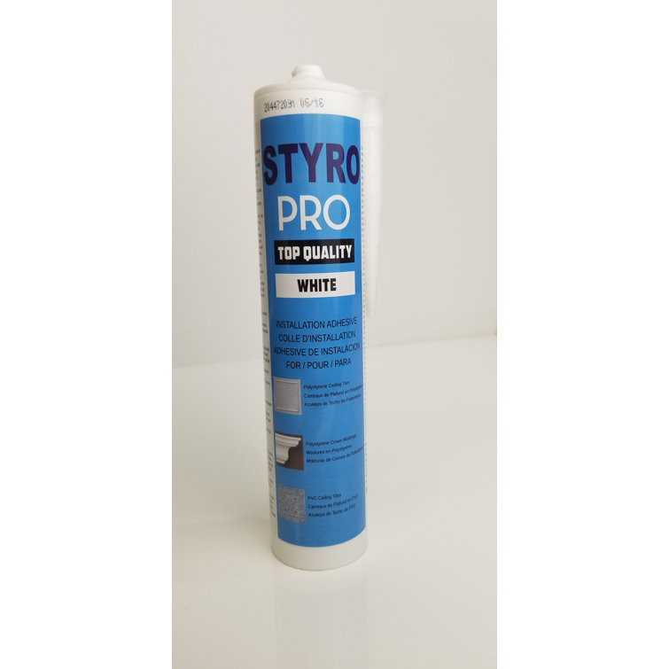 Styro Pro Styrofoam Tiles Styro Pro High Strength Paste Adhesive, Pack ...