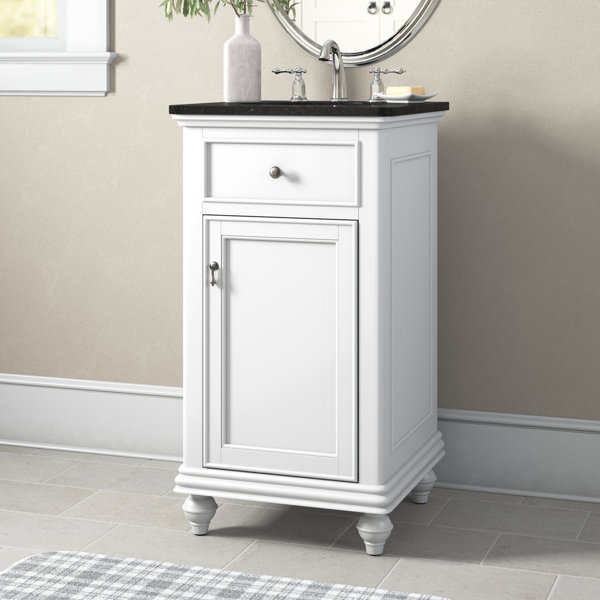 Charlton Home® Clerise 19'' Free Standing Single Bathroom Vanity with ...