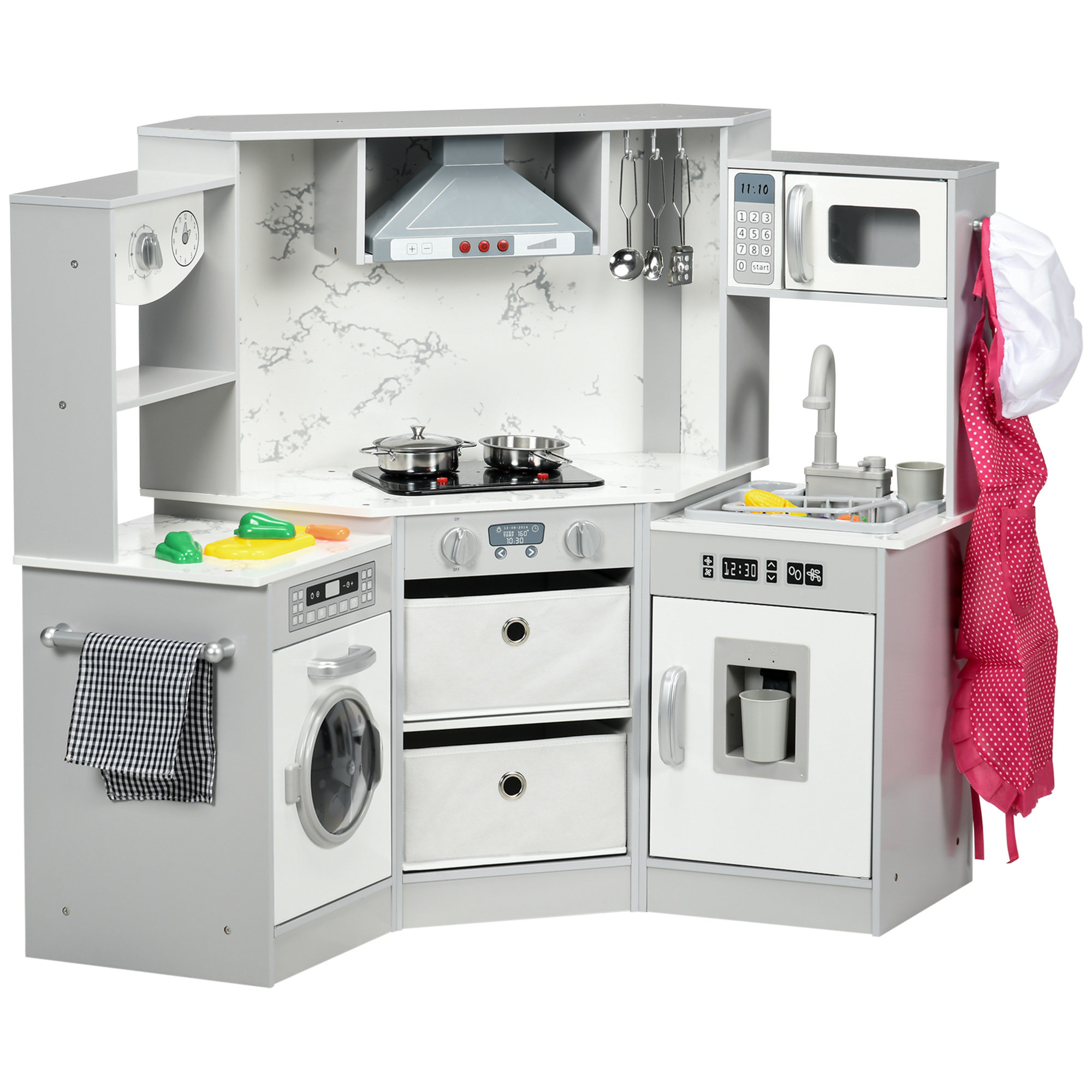 Isabelle & Max Karp Play Kitchen Set & Reviews | Wayfair.co.uk
