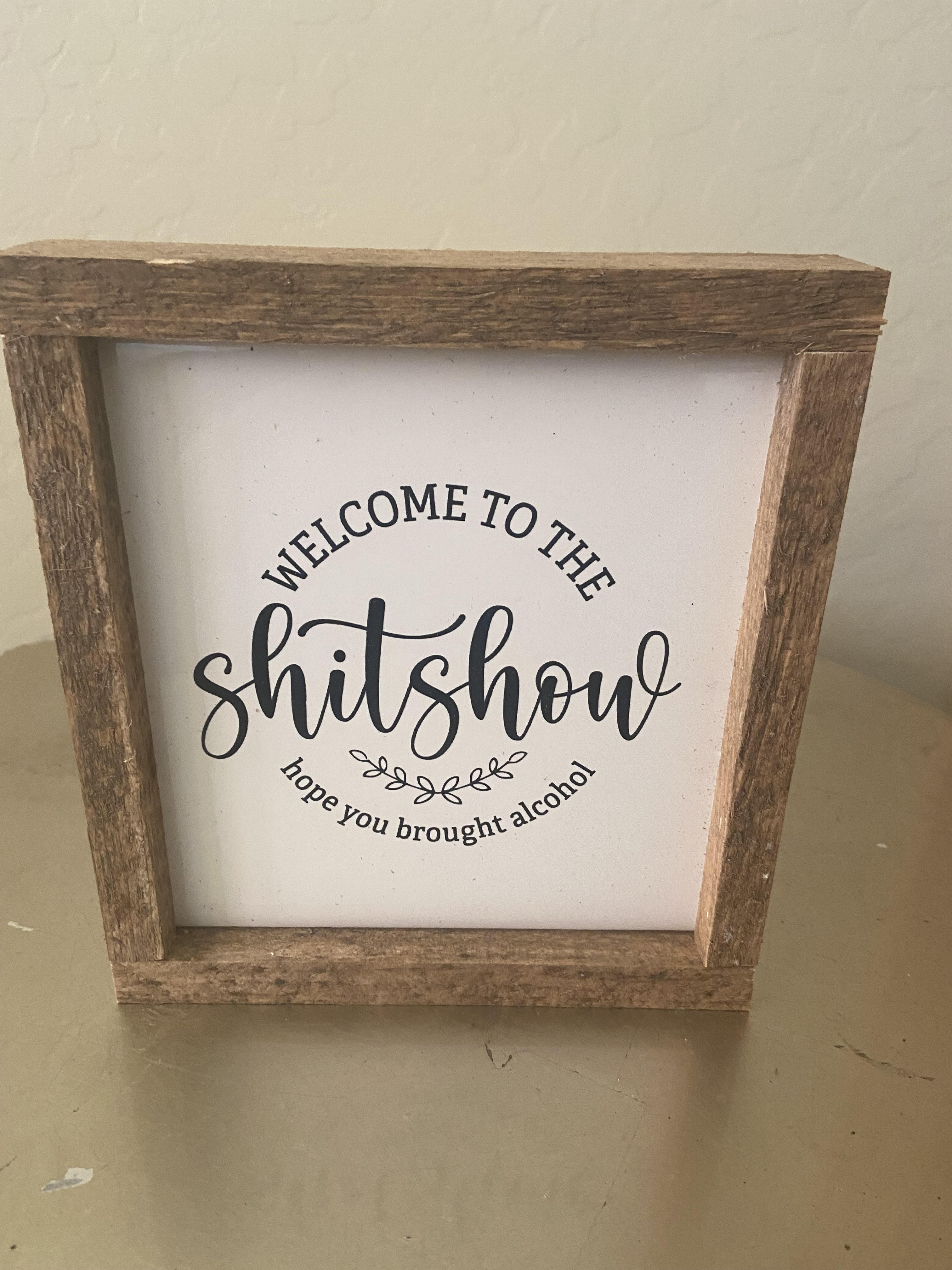 Rustic Expressions Art Tile Sign | Wayfair