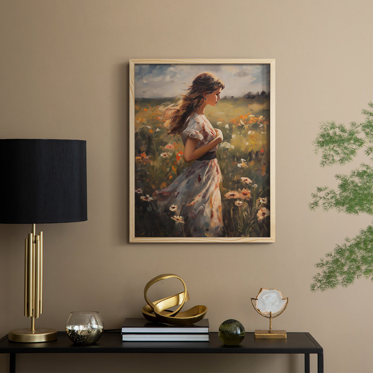 Lark Manor™ WOMEN Series CCLXXI Framed Print - Solid Wood | Wayfair