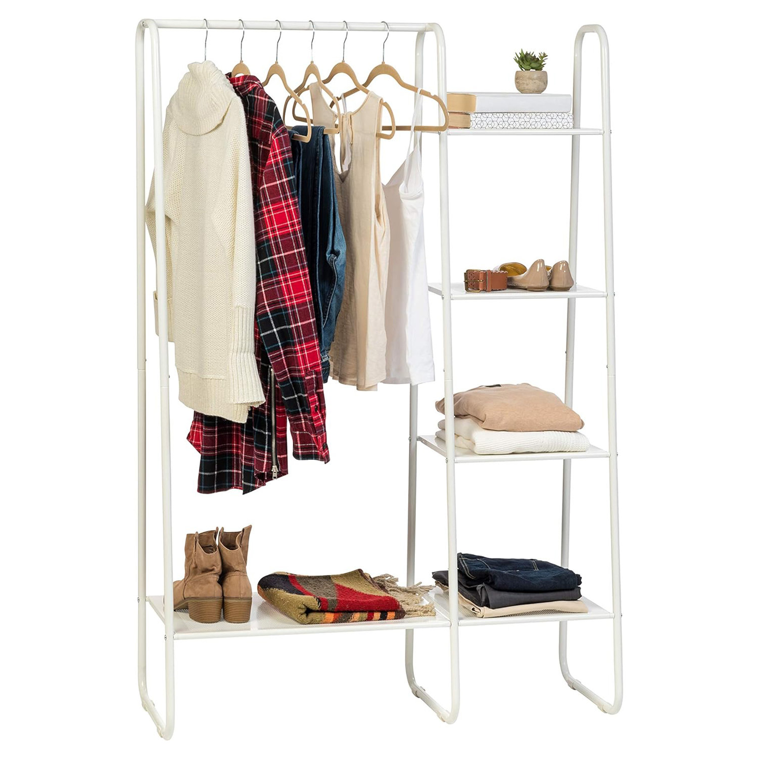 Latitude Run® Gurleen 40'' Metal Clothing Rack | Wayfair