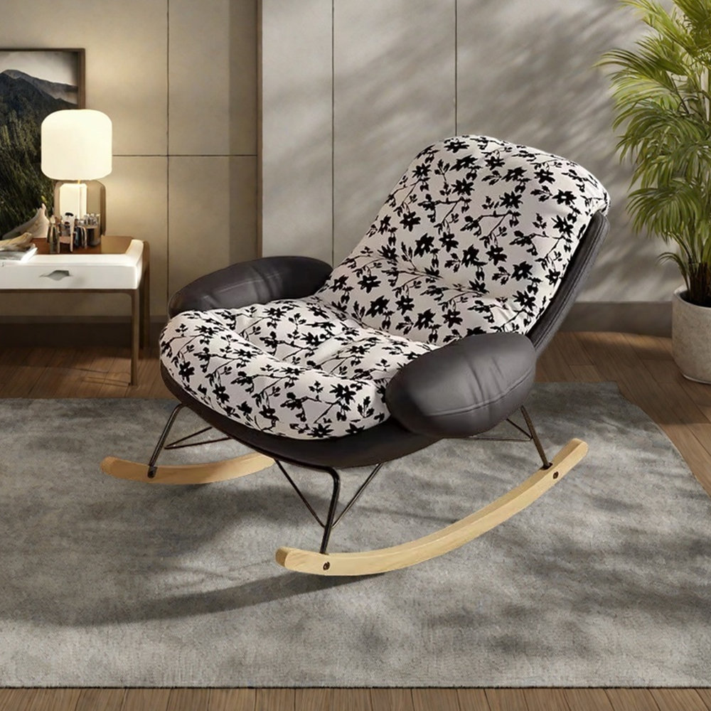 Elegant Home Furnishings.s Ergonomically designed comfortable rocking ...