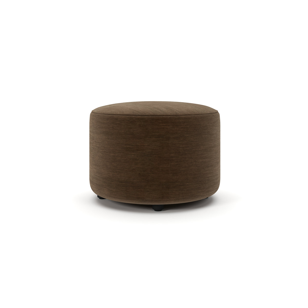 Joss & Main Murano 24" Round Upholstered Ottoman | Joss & Main