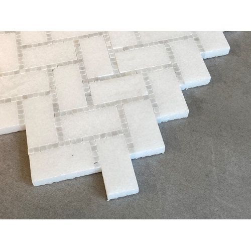 ES Stone Straight Edge Natural Stone Marble Mosaic Sheet Wall Floor Use ...