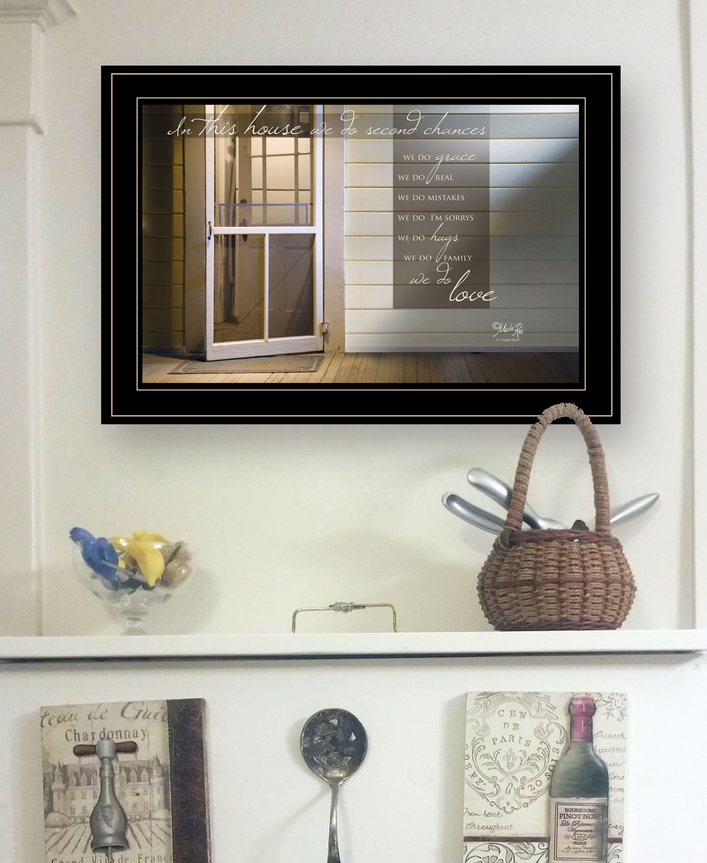 Winston Porter Second Chances Framed Wall Art for Living Room, Home ...