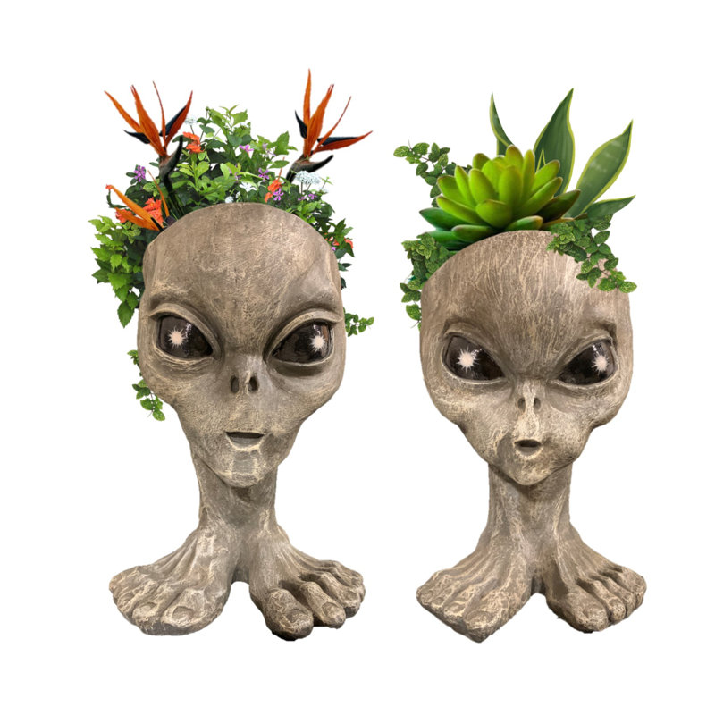 HomeStyles Ancient Alien 2 Piece Sister Zoe and Brother Roswell Muggly ...