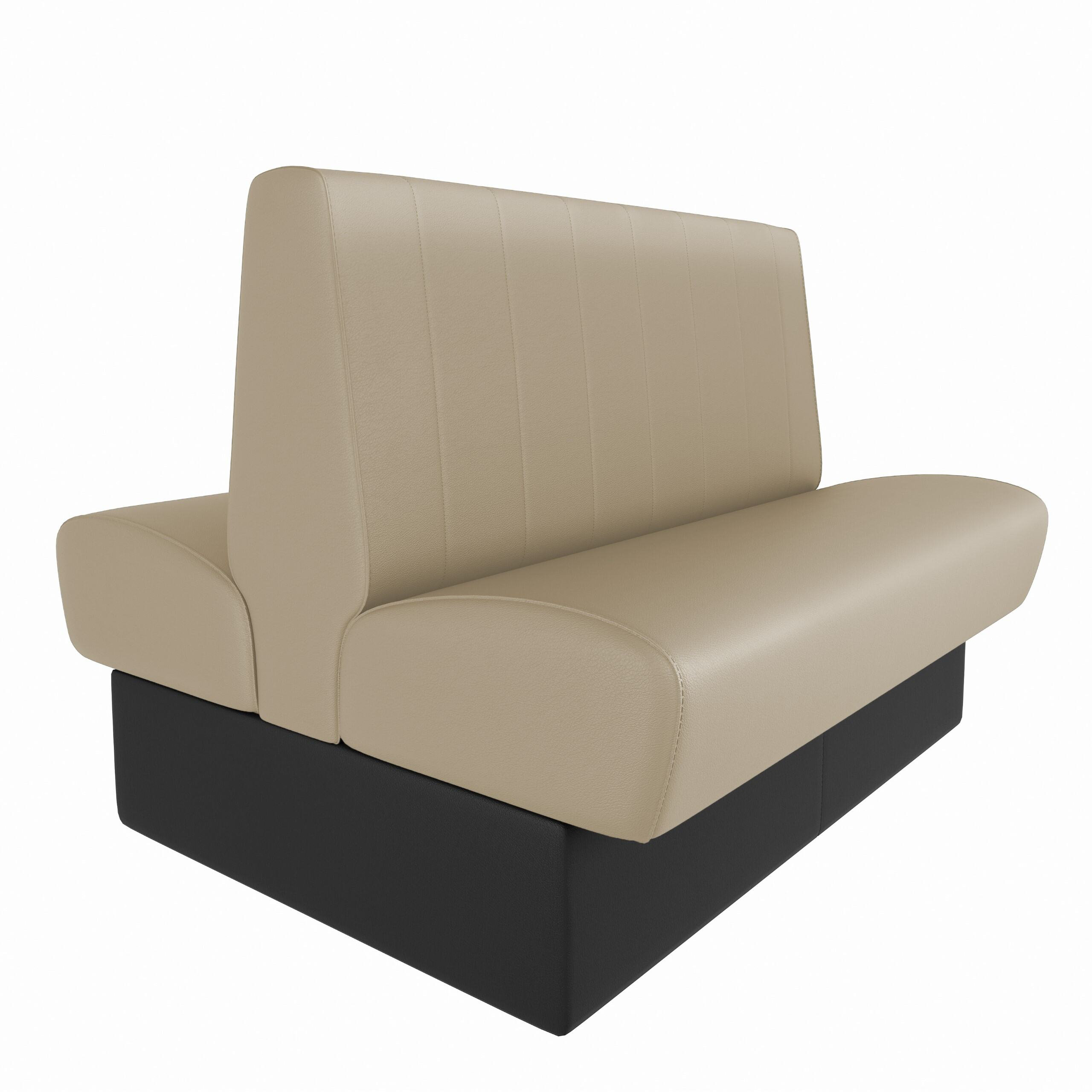 QA Group Double-Sided Booth - Stitched Channeling (Final Assembly Req.) | Wayfair