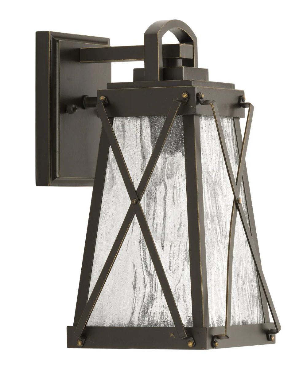 Progress Lighting Creighton 1-Light 12"h Small Outdoor Wall-Lantern ...