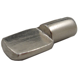 Stone Harbor Hardware Shelf Tabs, 1/4" Pin Diameter, 100-Pack, Satin ...