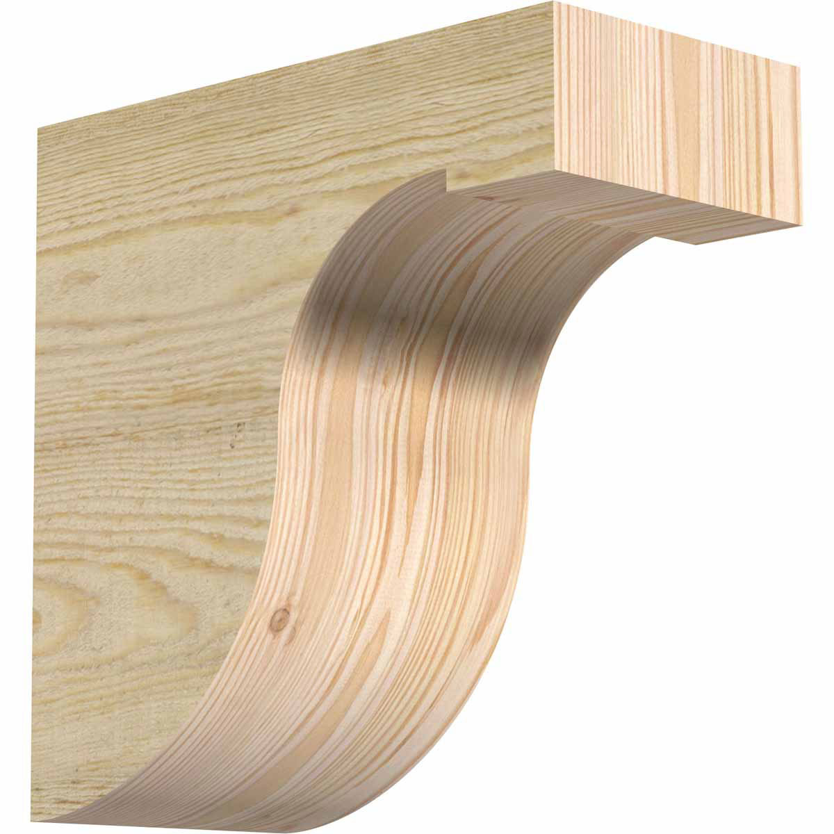 Ekena Millwork Del Monte Rough Sawn Rafter Tail | Wayfair