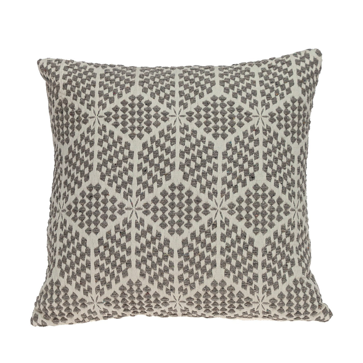 Parkland Collection Esther Transitional Square Cotton Pillow Cover ...