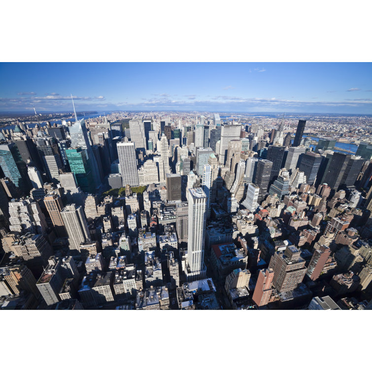 17 Stories The New York City by Kropic - Wrapped Canvas Print | Wayfair ...