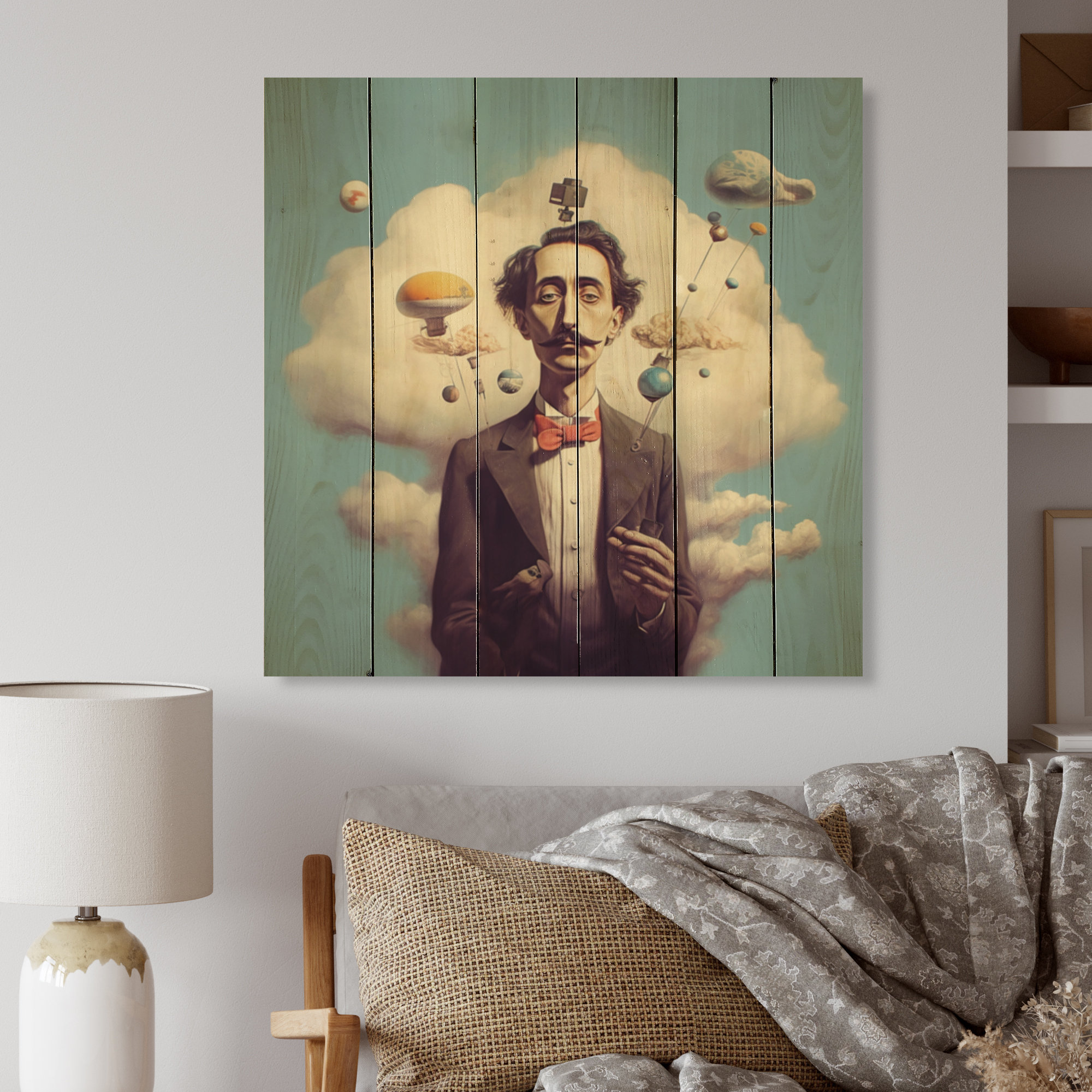 Red Barrel Studio® Kairos Inventor Masterpiece I - Unframed Print on ...