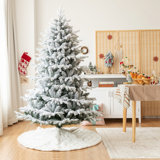 Flocked / Frosted Branches Christmas Trees You'll Love | Wayfair