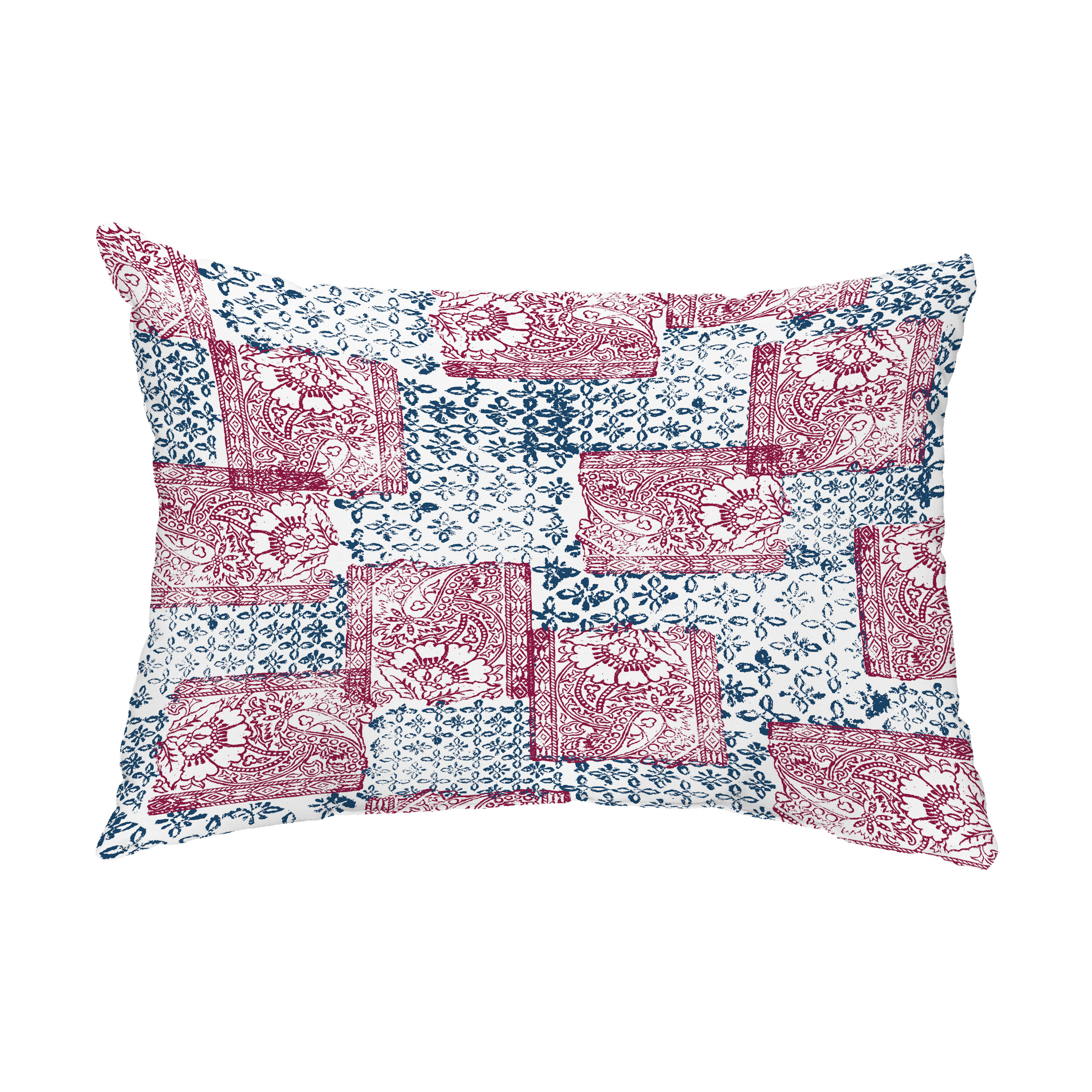 e by design Patches Outdoor Rectangular Pillow Cover & Insert | Wayfair