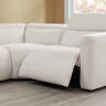 Hokku Designs 5-Piece Wall-hugger Power Reclining Sectionnal with ...
