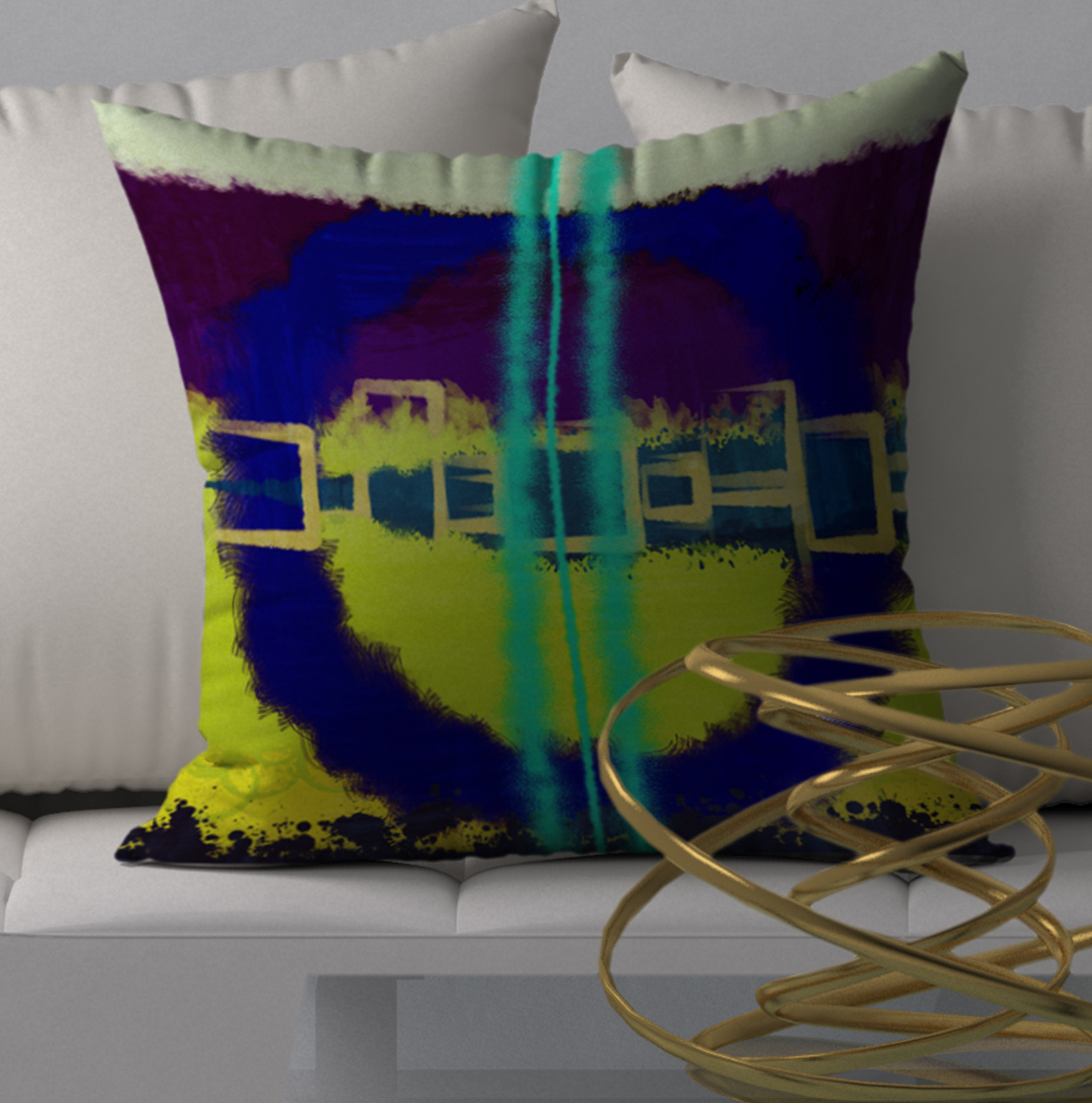 LeRoi Products Power Reap Square Pillow Cover & Insert | Wayfair