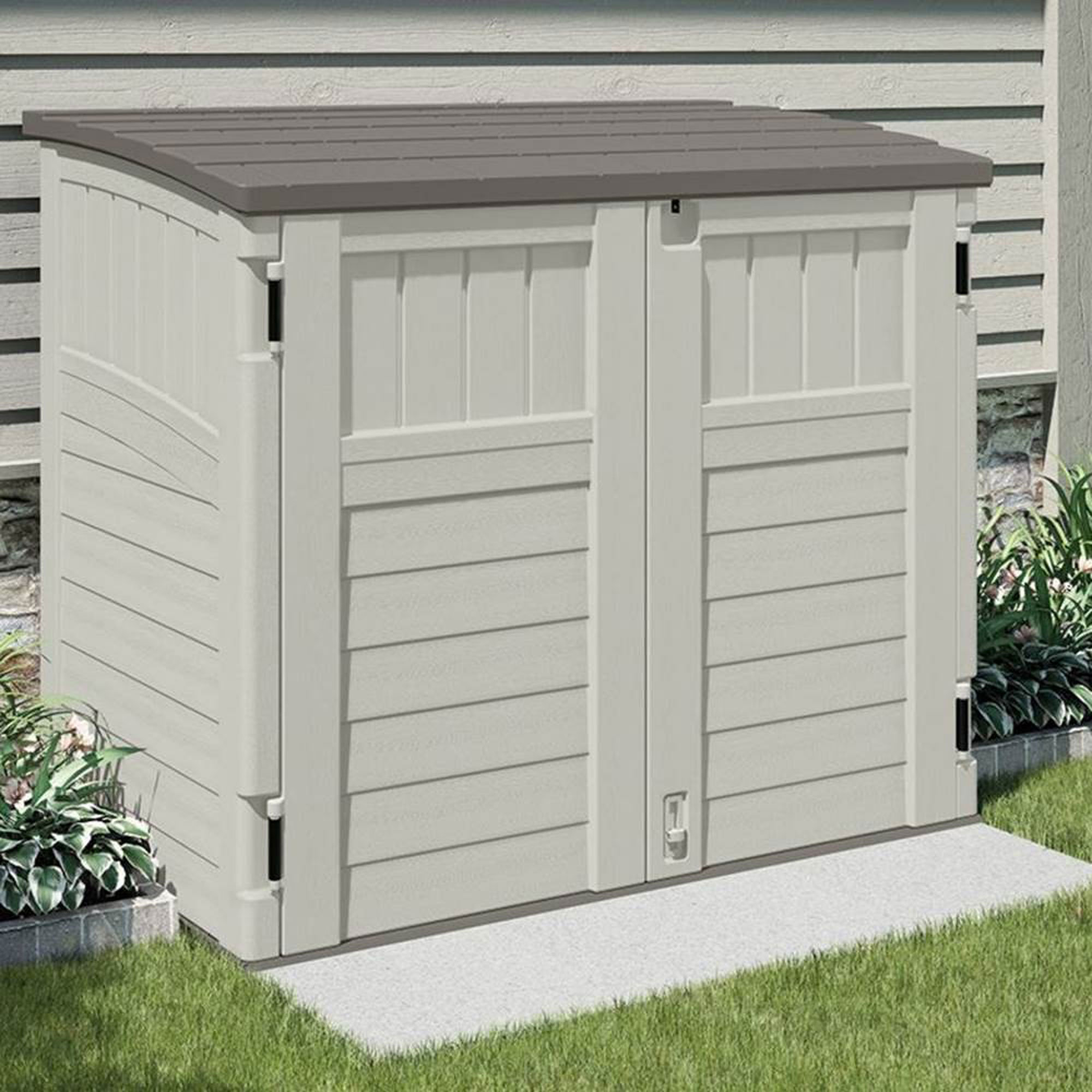 Suncast Outdoor Resin Horizontal Storage Shed & Reviews - Wayfair Canada