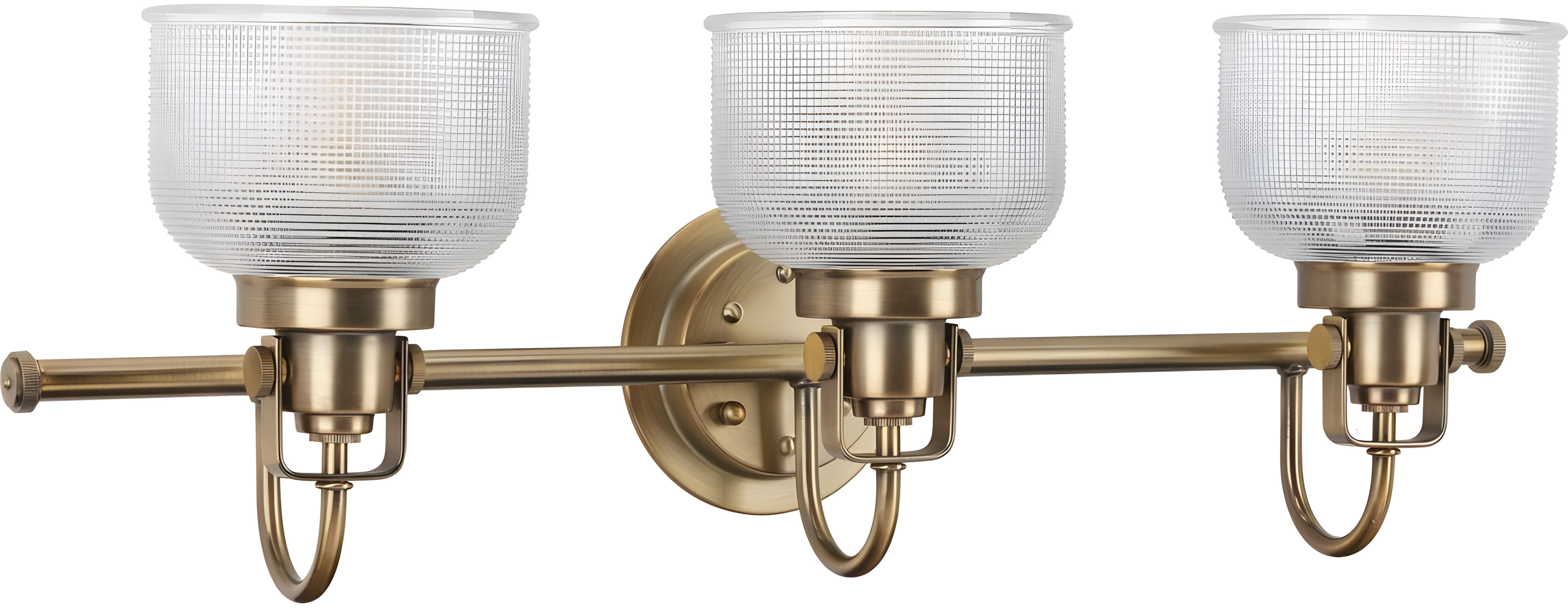 Longshore Tides Progress Lighting Archie Collection 3-Light Bath Vanity ...