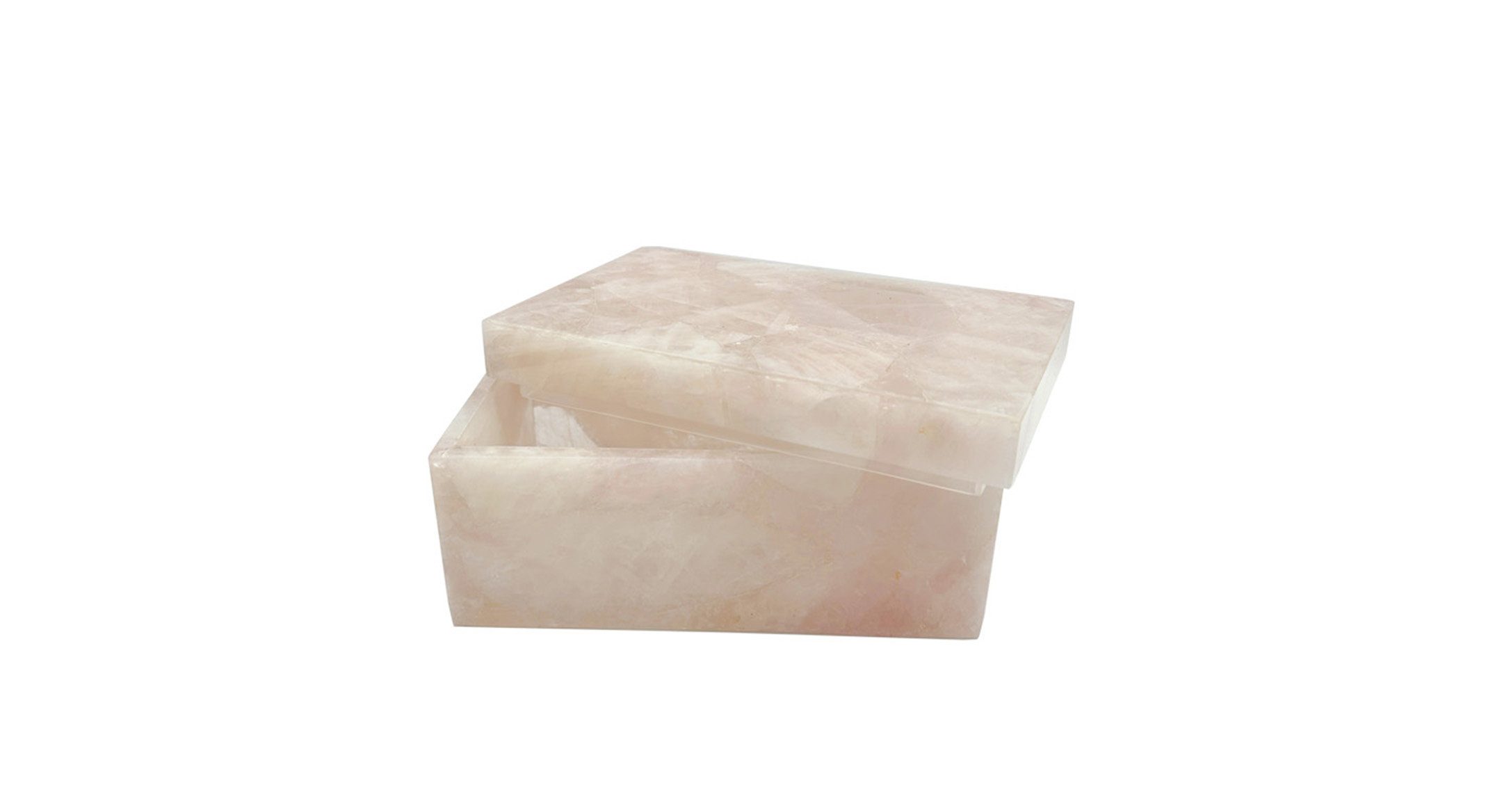 ETEREO New York Rose Quartz Accessory / Jewellery Box - Wayfair Canada