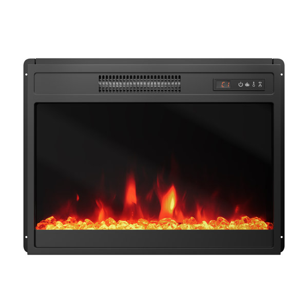 Symple Stuff 22.99'' W Electric Fireplace Insert | Wayfair