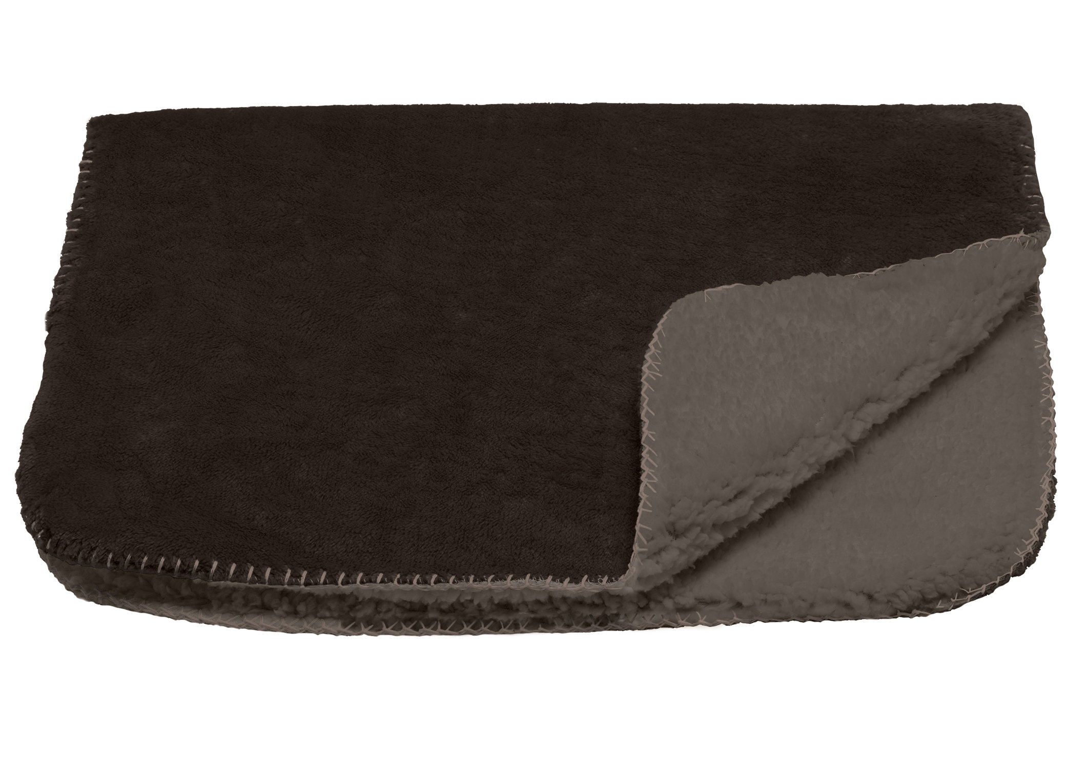 FurHaven Snuggly & Warm Faux Lambswool & Terry Pet Throw & Reviews ...