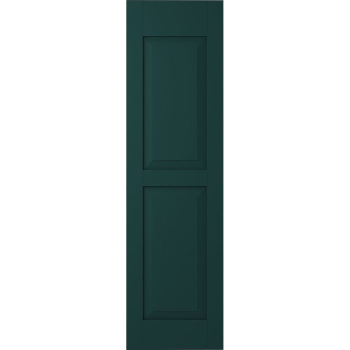 Ekena Millwork Americraft Two Equal Flat Panel Shutters (Per Pair ...