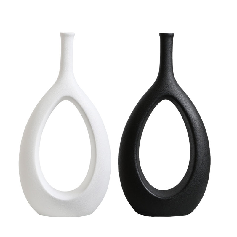 Ivy Bronx Vickie Ceramic Table Vase | Wayfair