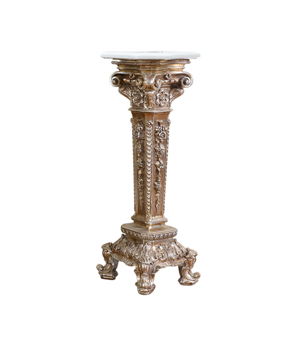 Infinity Furniture Import Silver Plant Stand | Perigold