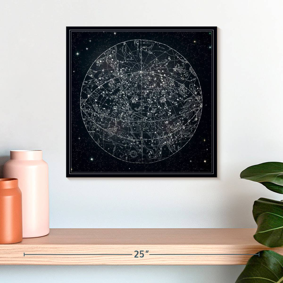 Ebern Designs Oberle Constellation Map | Wayfair