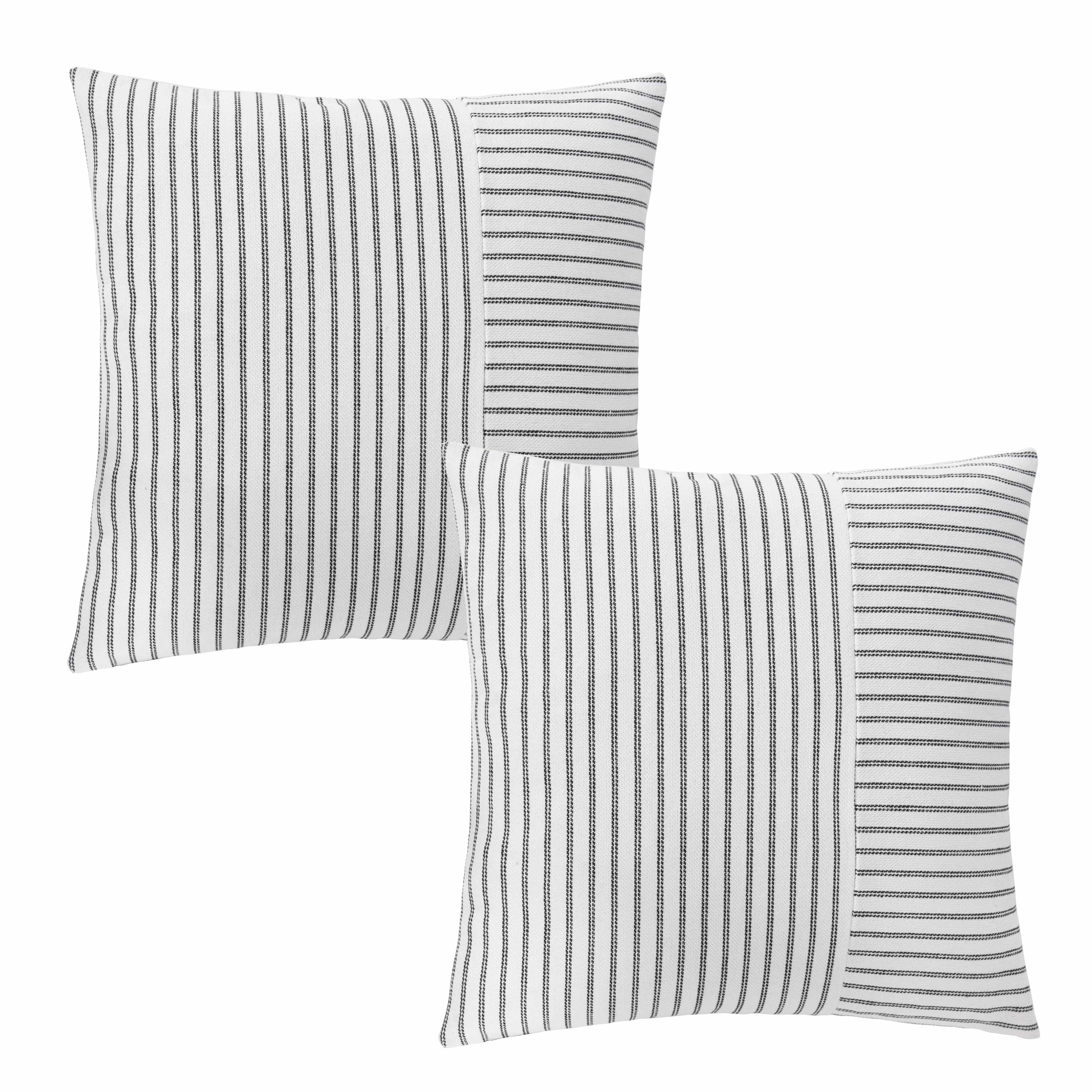 Homechoice International Group Striped Polyester Pillow Cover & Reviews ...