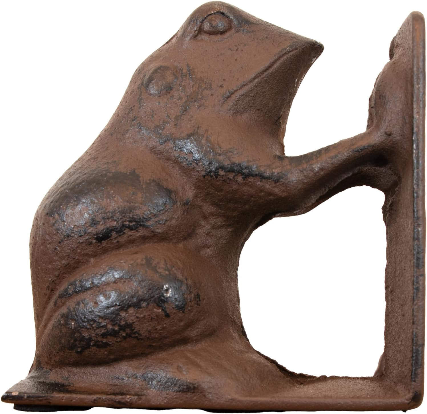 Red Barrel Studio® Decorative Door Stoppers Handcrafted Cast Iron Frog ...