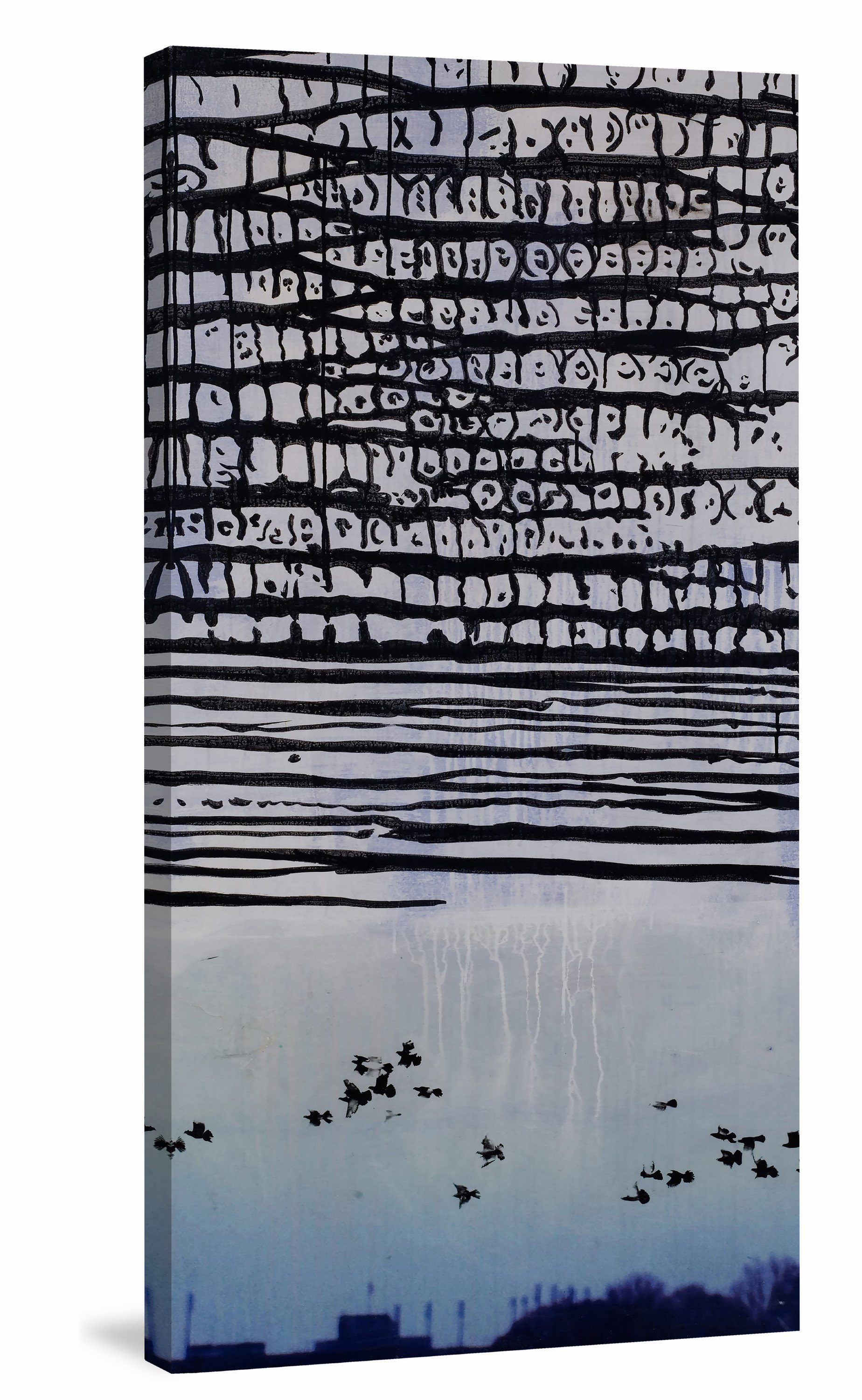 Marmont Hill 'Soaring Birds' by Tracy Silva Barbosa Print of Painting ...