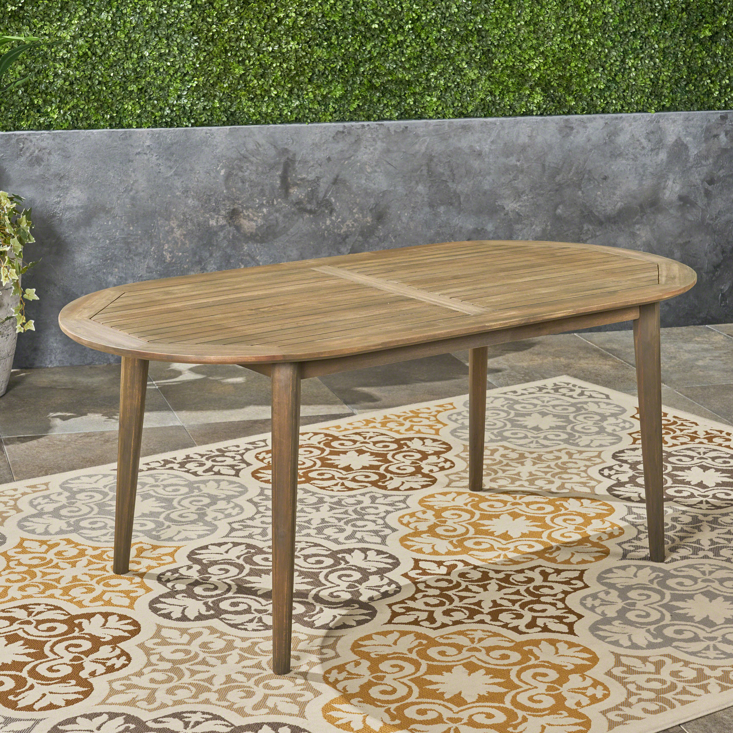 George Oliver Mount Barker Solid Wood Dining Table & Reviews | Wayfair