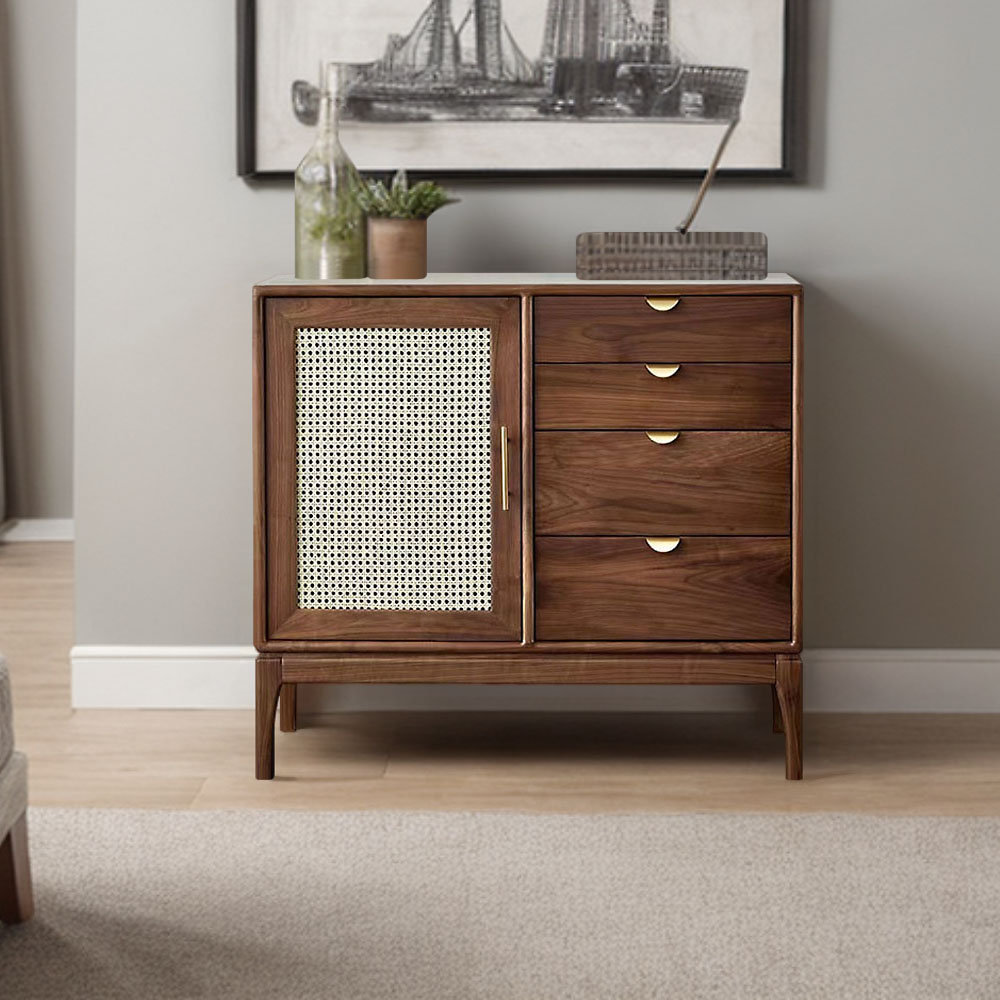 DineElegance.r Modern simple solid wood sideboard cabinet - Wayfair Canada
