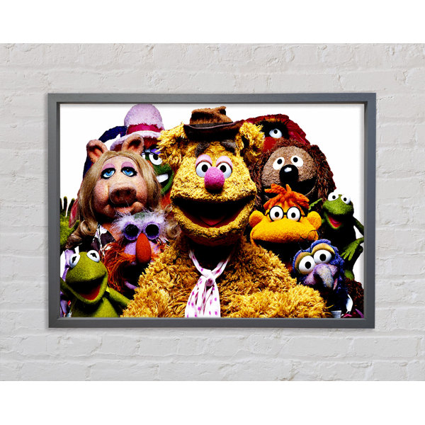 Bright Star The Muppets Crew Retro 1970S - Single Picture Frame Art ...