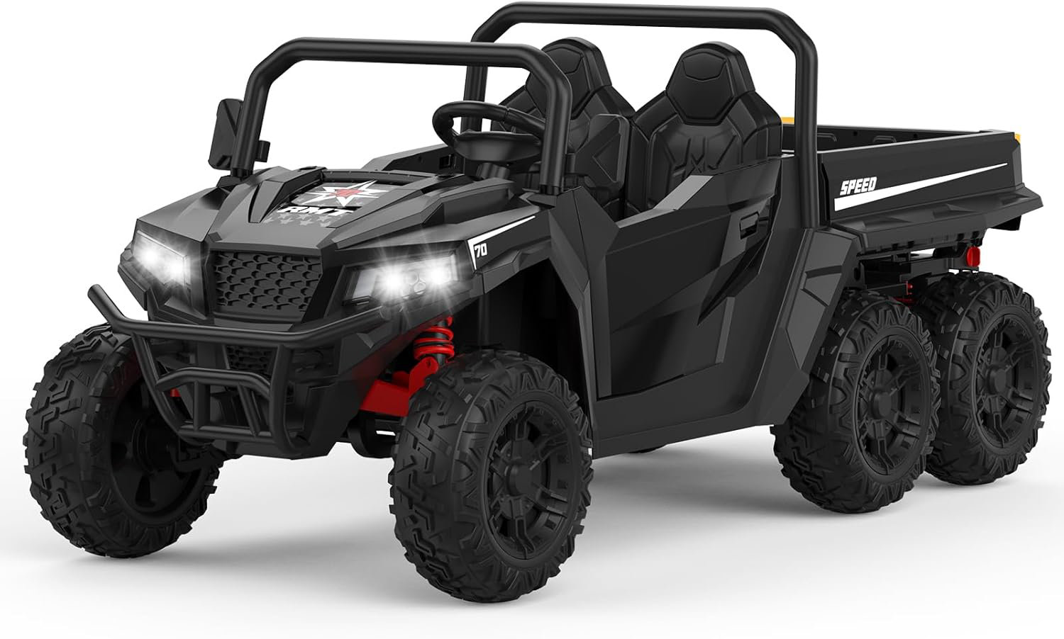 Hetoy Ride On Dump Truck, 24V Ride On Car With Remote Control, Electric ...