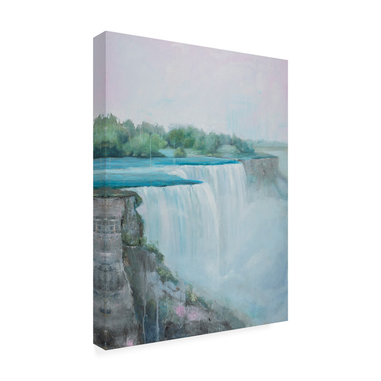 Highland Dunes Sandra IafrateNiagara Falls River I Canvas Art - Wayfair ...