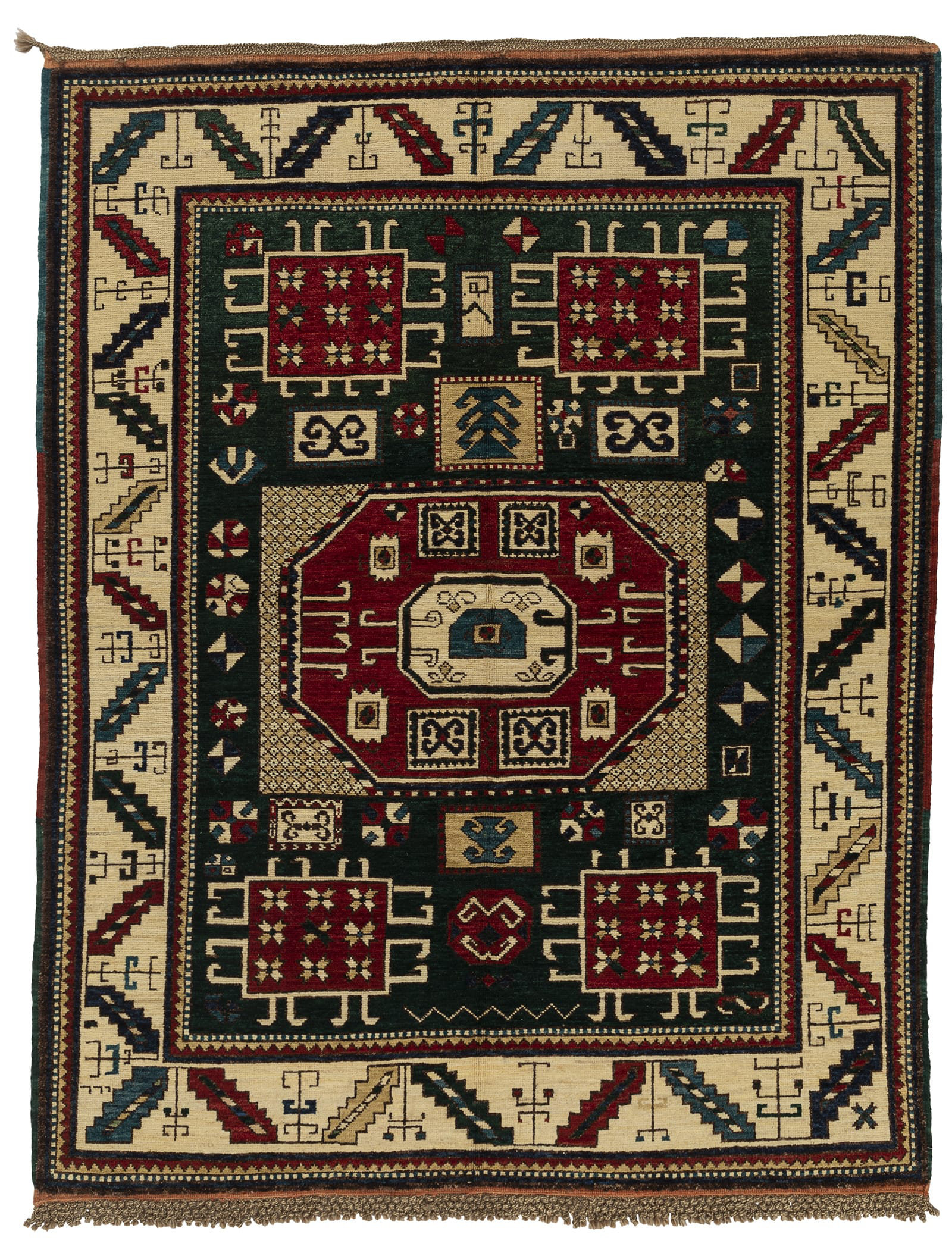 Tufenkian Karachopf III One-of-a-Kind Oriental Hand-Knotted Rectangle 5 ...