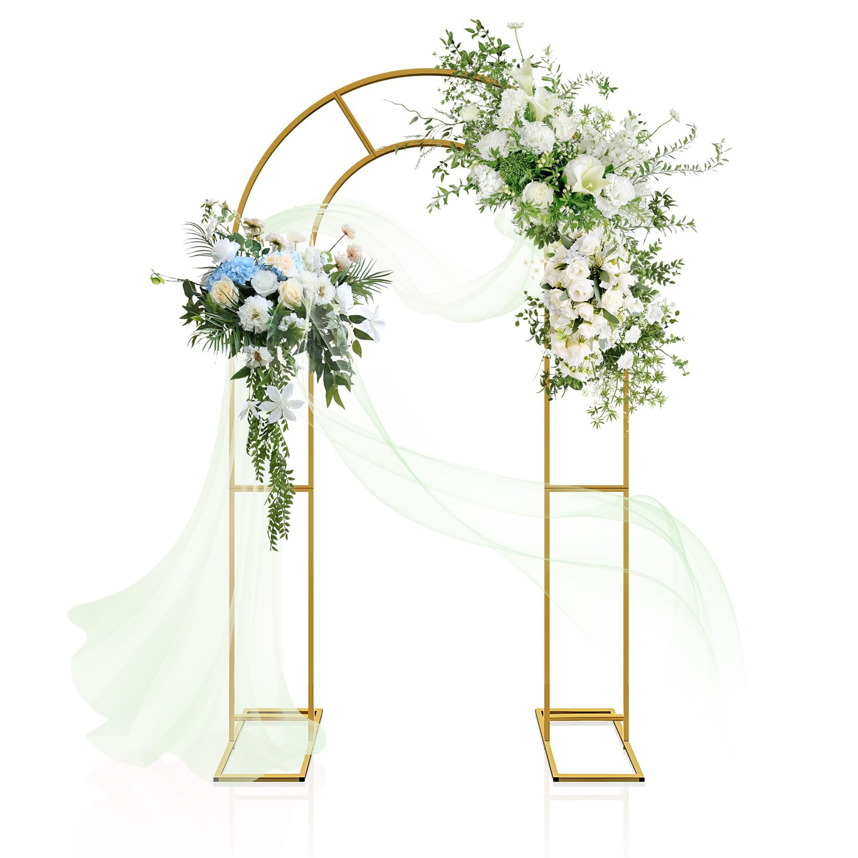 IFBECT Elegant Metal Arch Backdrop Stand 6.6Ft | Wayfair