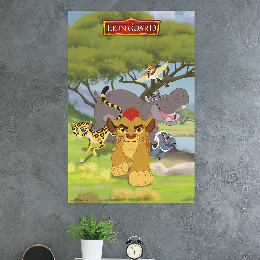 Trends International The Lion Guard - Group Paper Print | Wayfair
