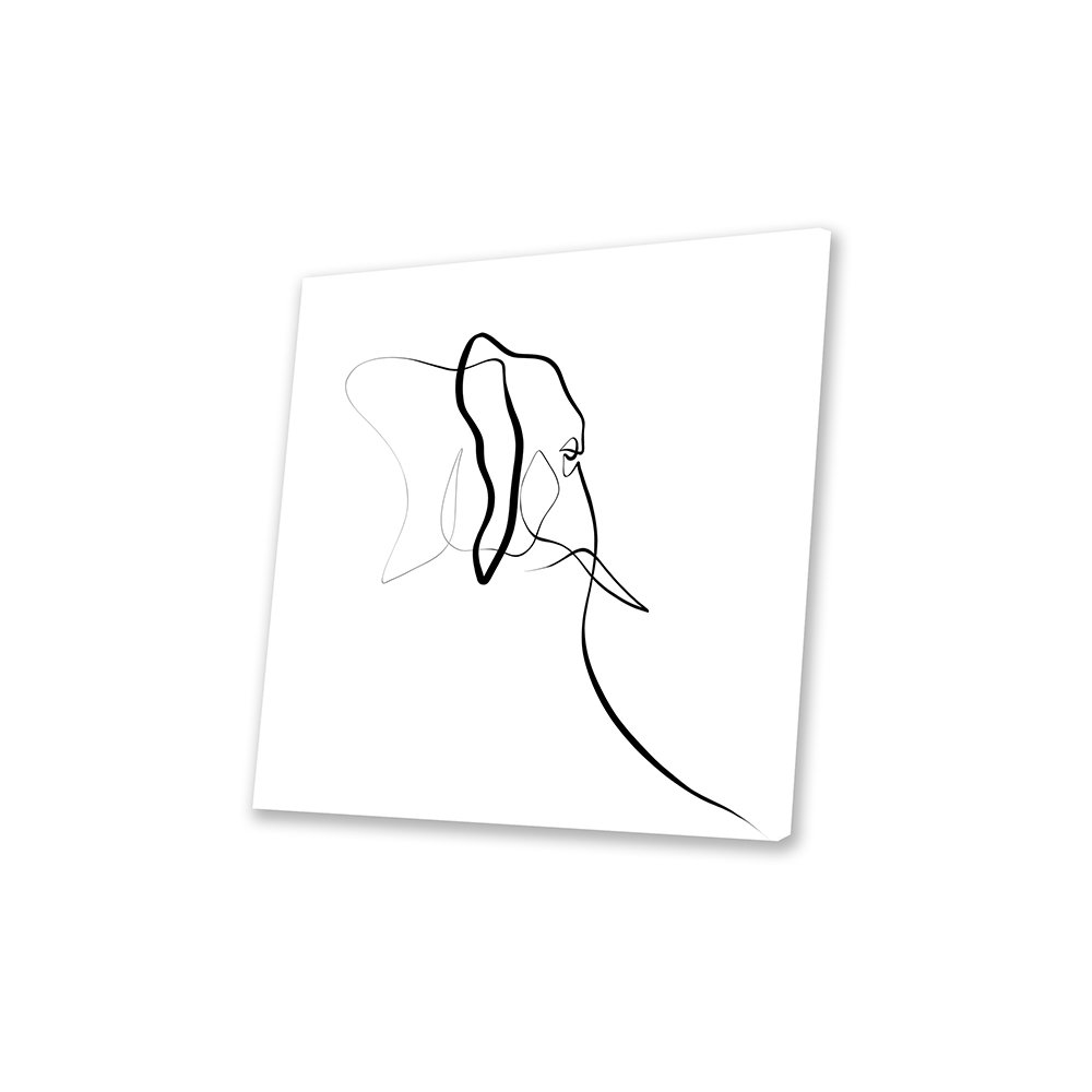 Ivy Bronx Elephant I by Dane Khy - Unframed Painting | Wayfair