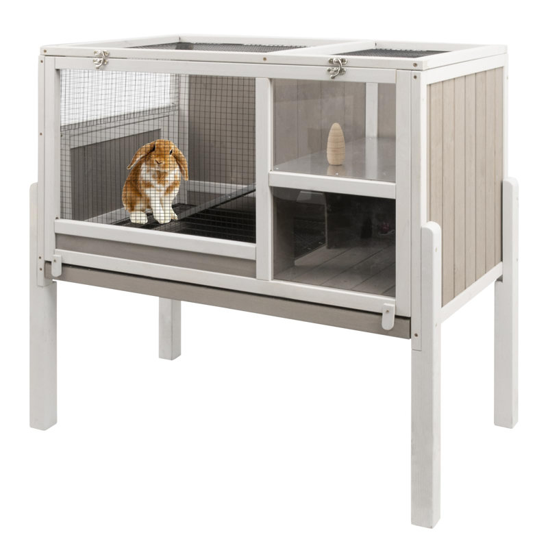 Archie & Oscar™ Bremond Rabbit Hutch With Legs & Reviews | Wayfair