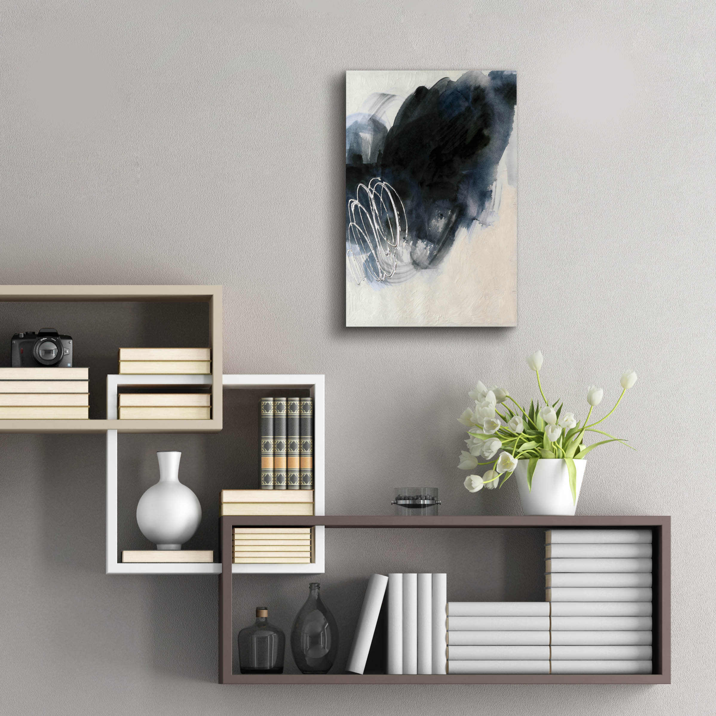 Wrought Studio™ 'Cloud Surge 2' by June Erica Vess Acrylic Glass Wall ...
