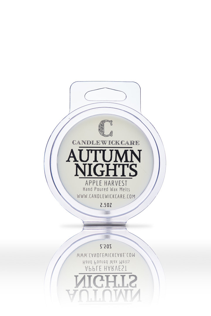 CandleWickCare Autumn Night Scented Wax Melts Wax Cubes Soy/Palm ...