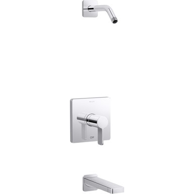 Kohler Parallel Bath and Shower Trim Set & Reviews | Wayfair