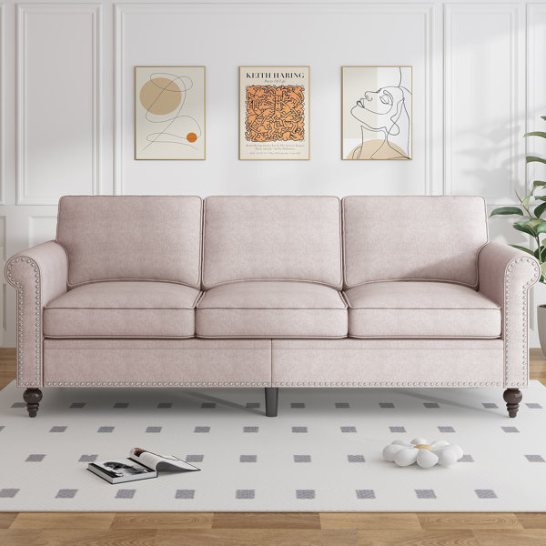 Charlton Home® Sectional Sofa Set, Small Living Room Couch, Mid-century ...