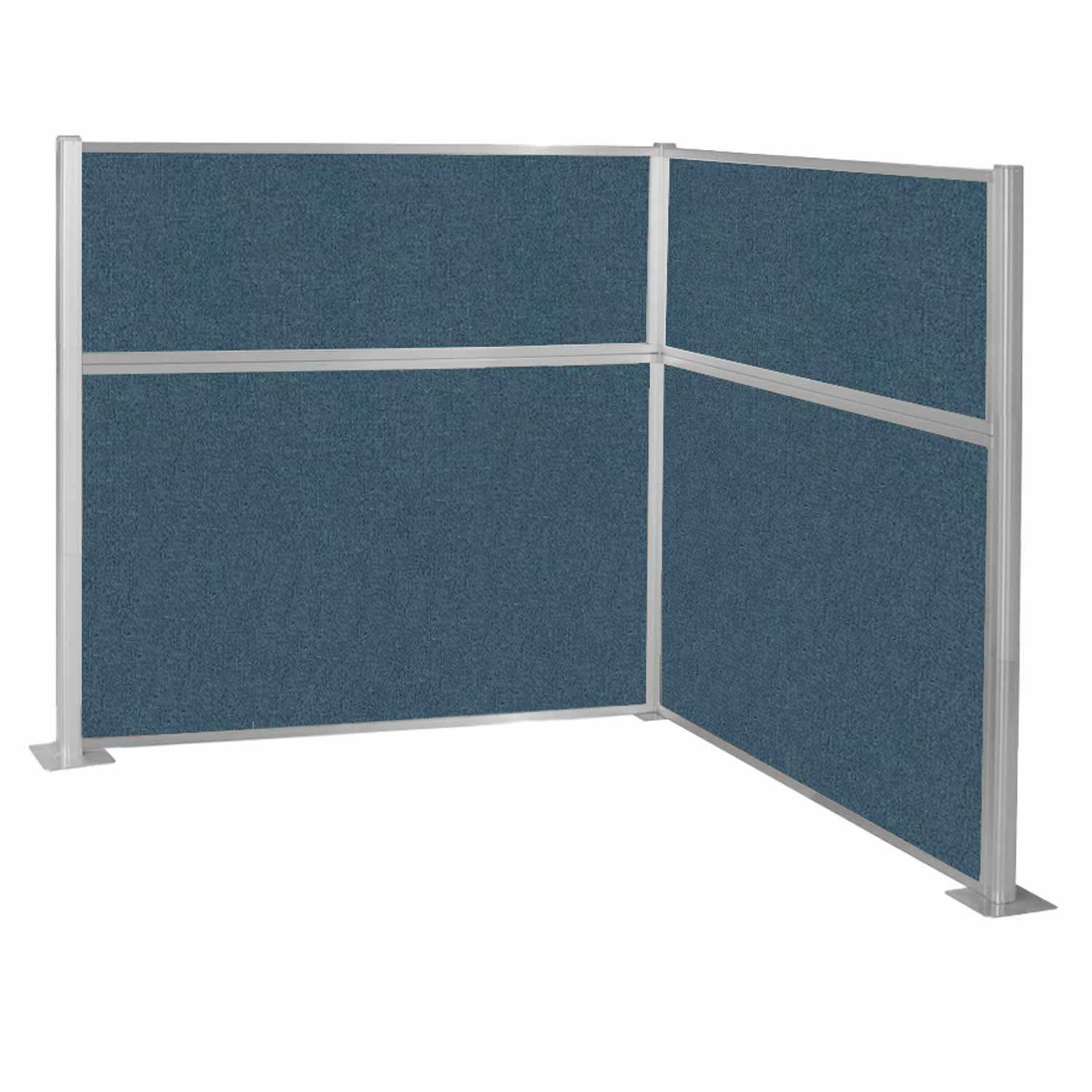 Versare Pre-Configured Hush Panel Electric Desk Partition | Wayfair